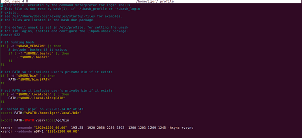 Solving Ubuntu 20.04 LTS external monitor resolution problems